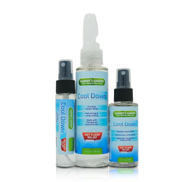 Hot Flash Relief Spray | Cooling Spray for Hot Flashes – Garner's Garden