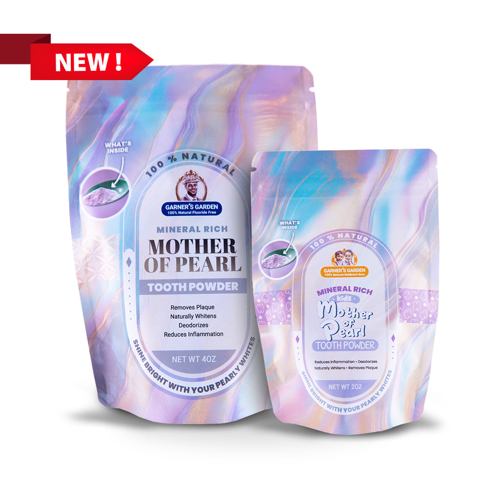 Mother of Pearl Tooth Powder | Fluoride Free | 100% Natural – Garner's ...