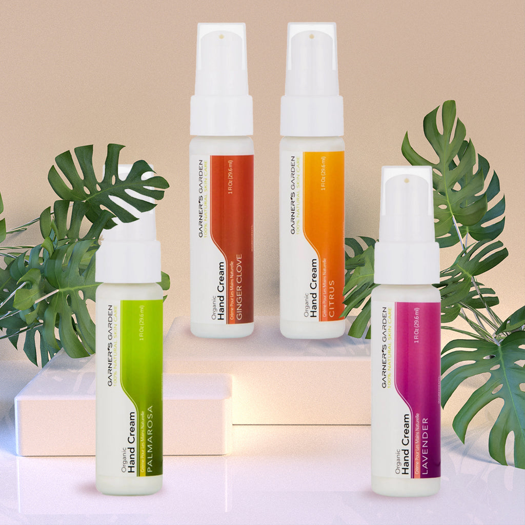 Natural & Organic Hand Cream | Travel Size Hand Cream – Garner's Garden