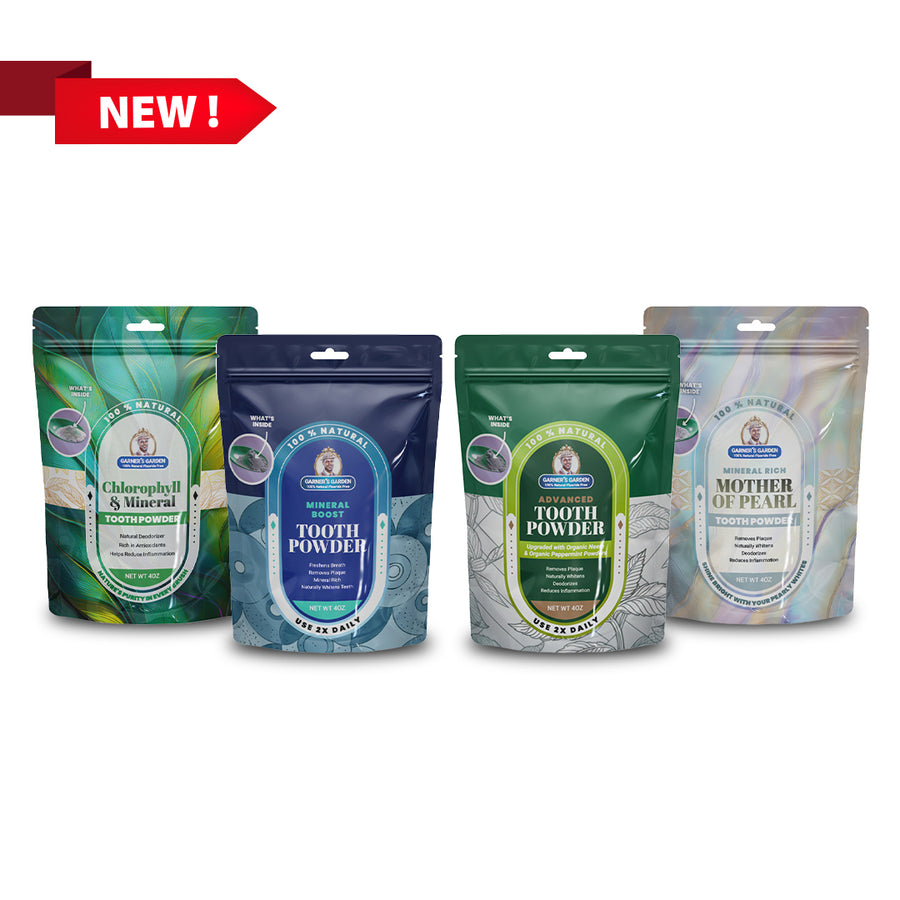 Oral Care Products - 100% Natural - Garner's Garden